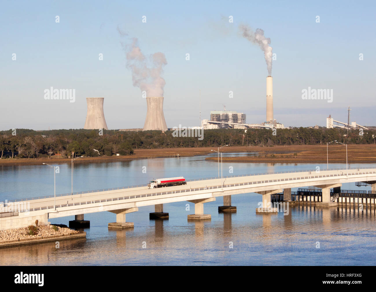 Jacksonville Florida Power Plant High Resolution Stock Photography and ...