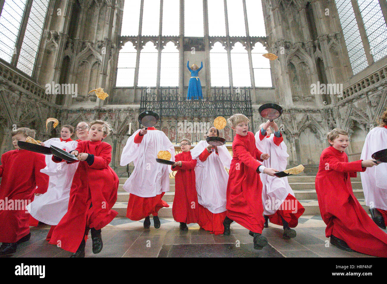 Pancake tossing competition hi-res stock photography and images - Alamy