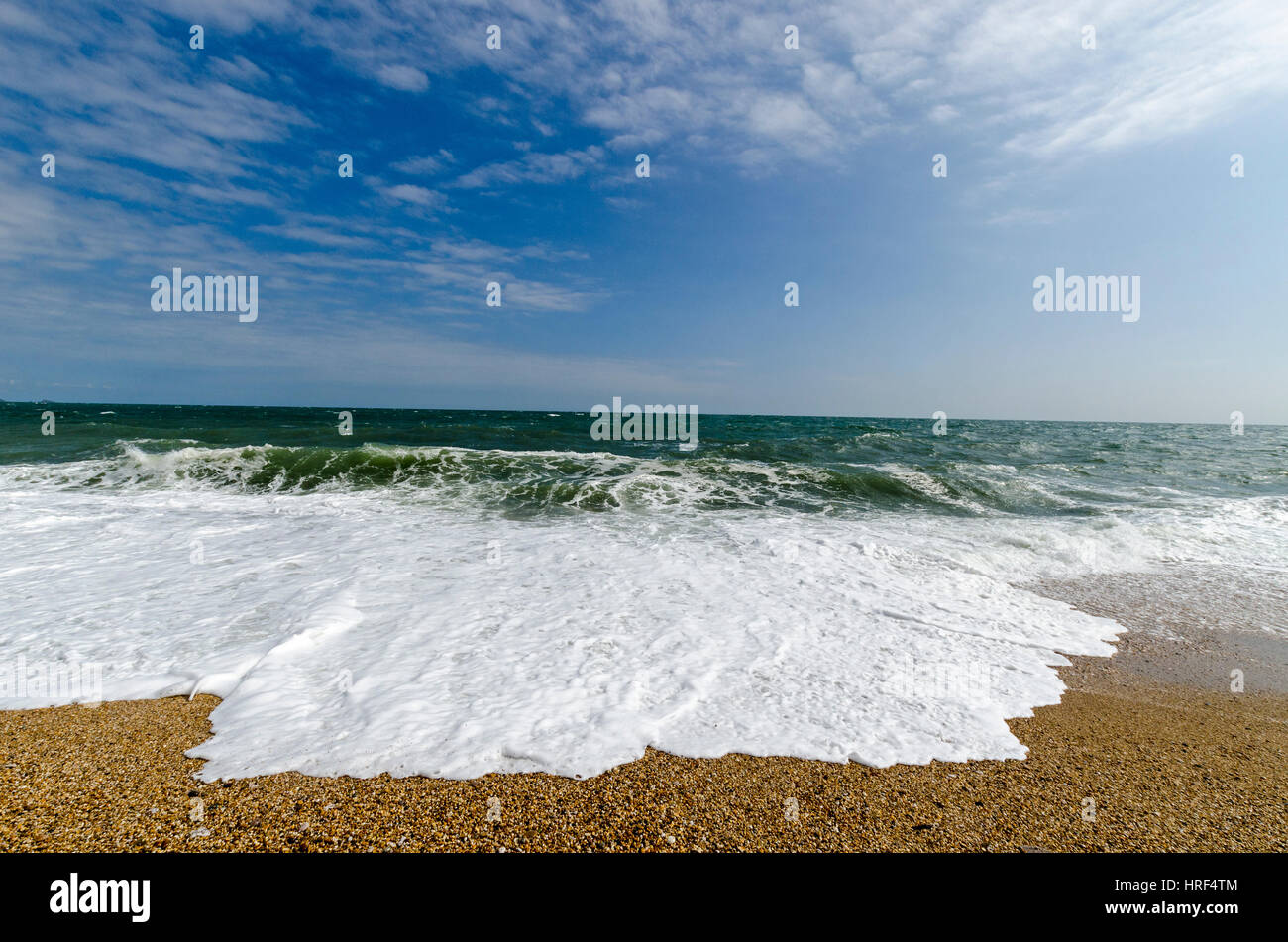 Foam line on beach hi-res stock photography and images - Alamy