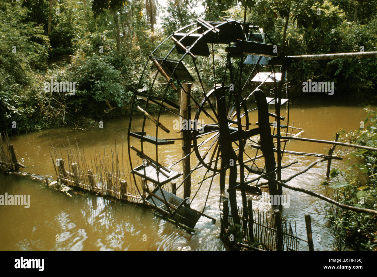 Water wheel irrigation hi-res stock photography and images - Alamy