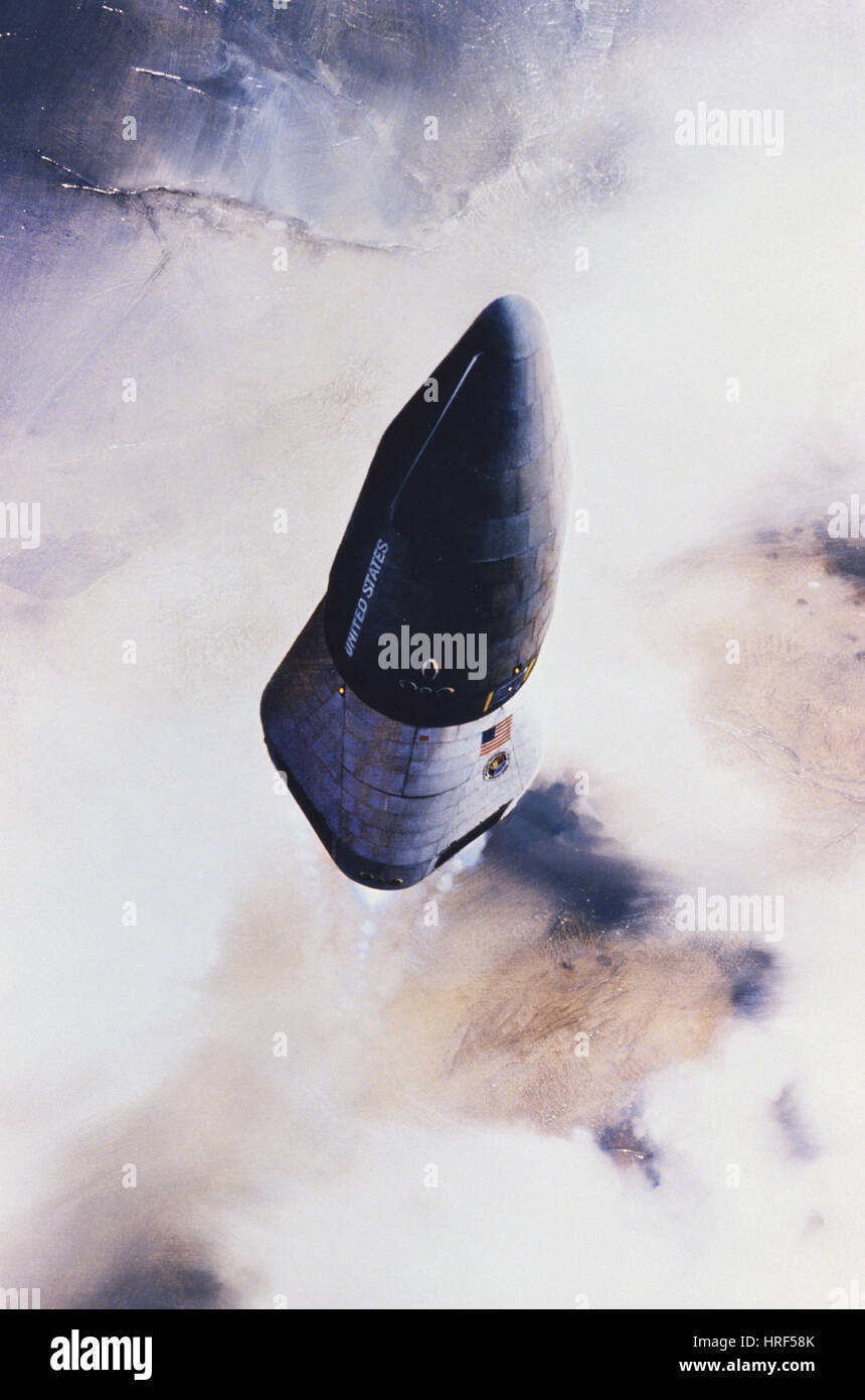 Delta Clipper Spacecraft Stock Photo - Alamy