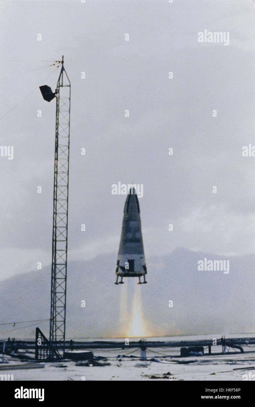 Delta Clipper DC-X Test Flight Stock Photo - Alamy