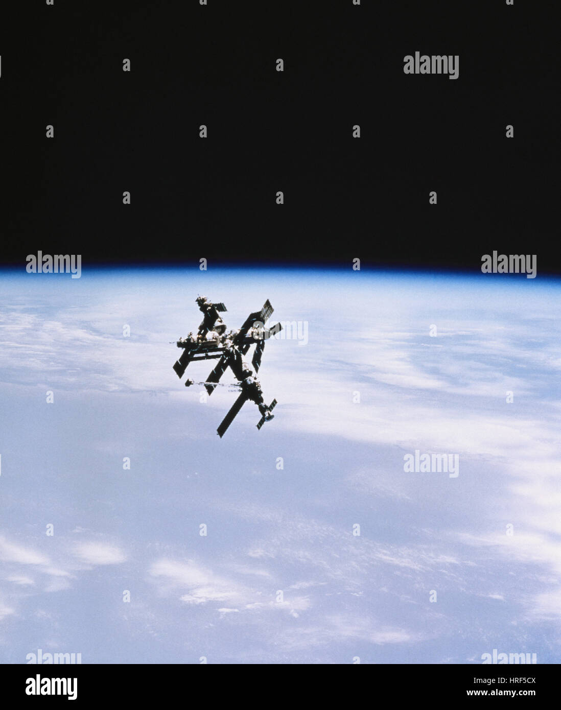 Mir Space Station Stock Photo - Alamy