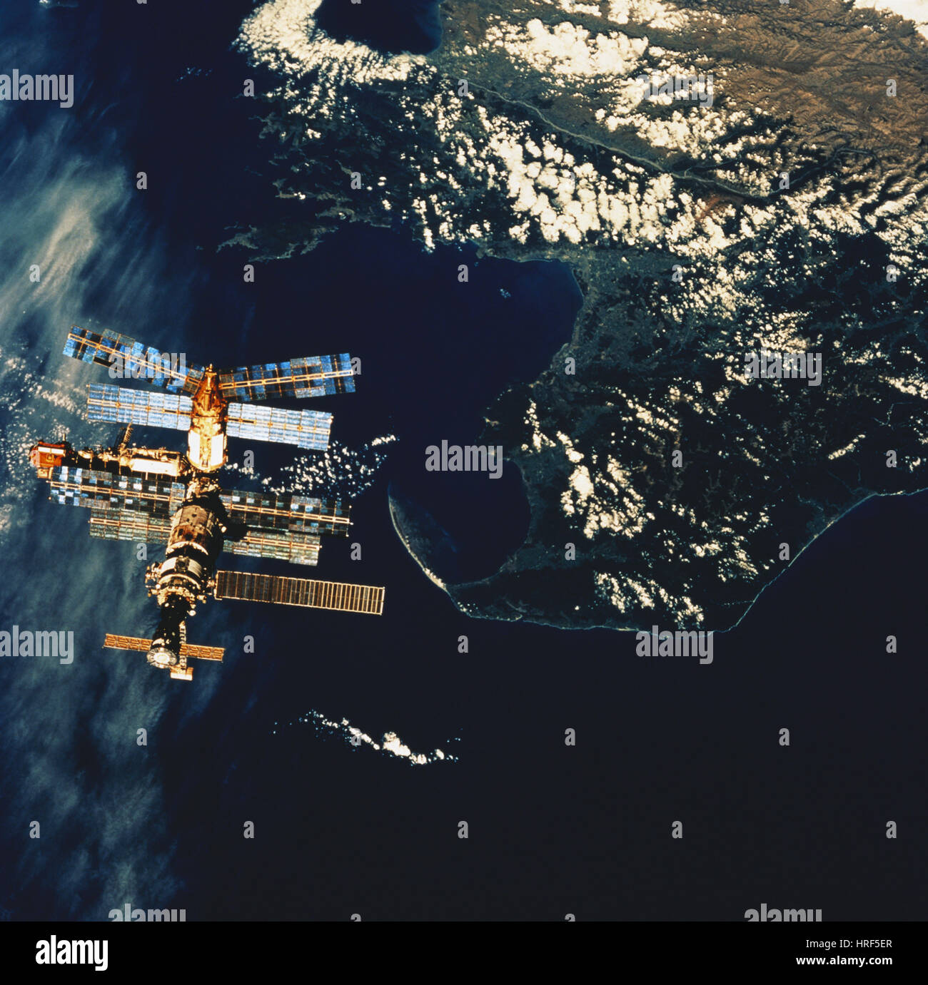Mir Space Station Stock Photo - Alamy
