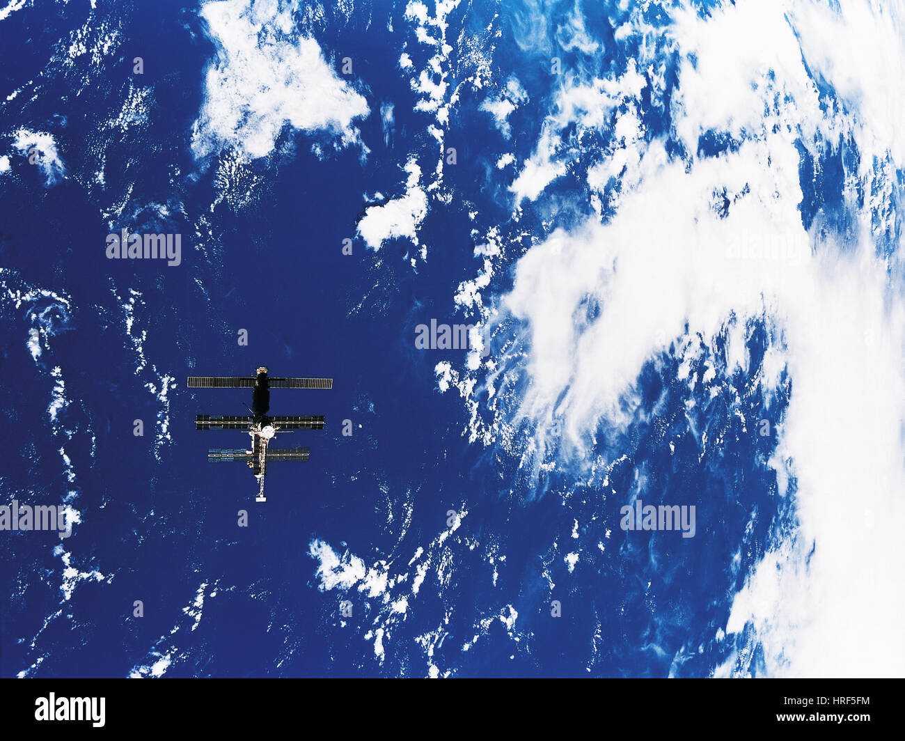 Mir space station Stock Photo - Alamy