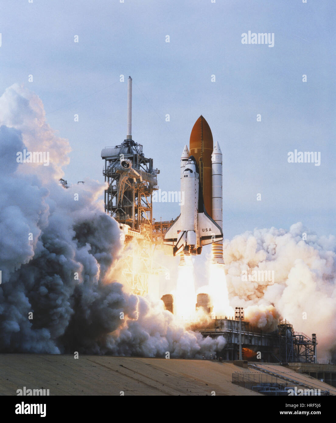 Columbia Space Shuttle Take Off