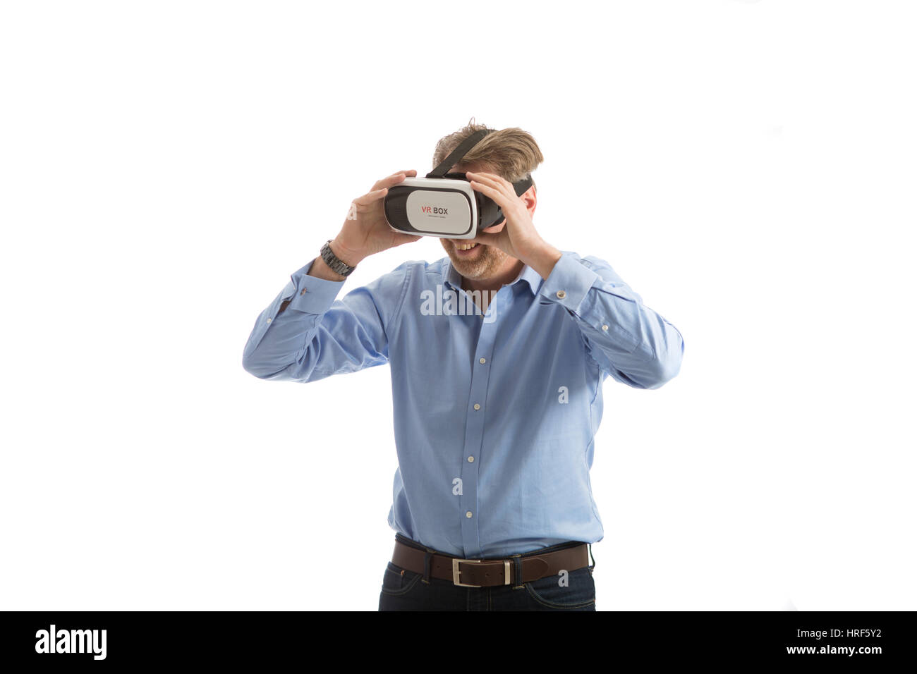 Man with gaming headset hi-res stock photography and images - Alamy