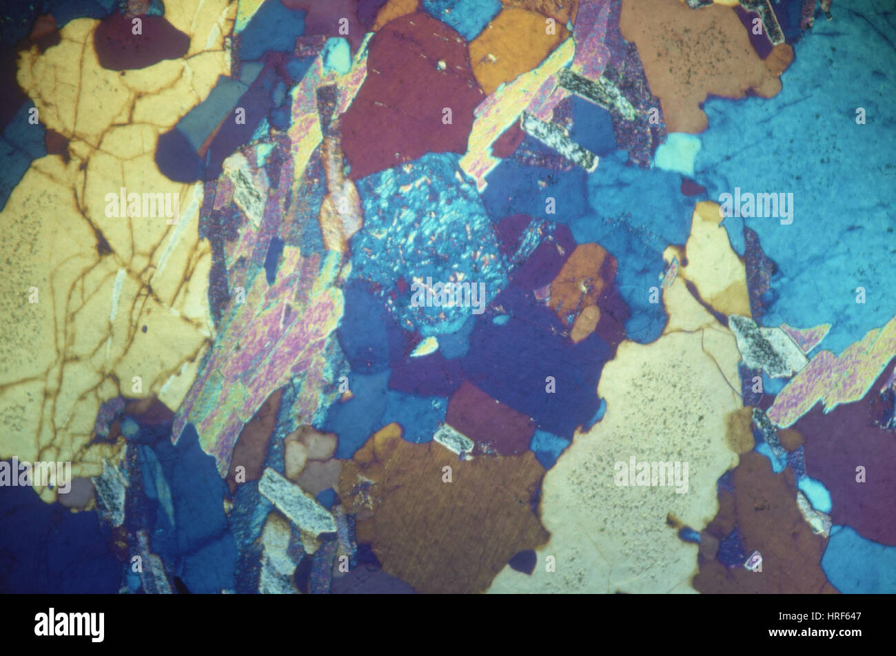 Igneous rock micrograph hi-res stock photography and images - Alamy
