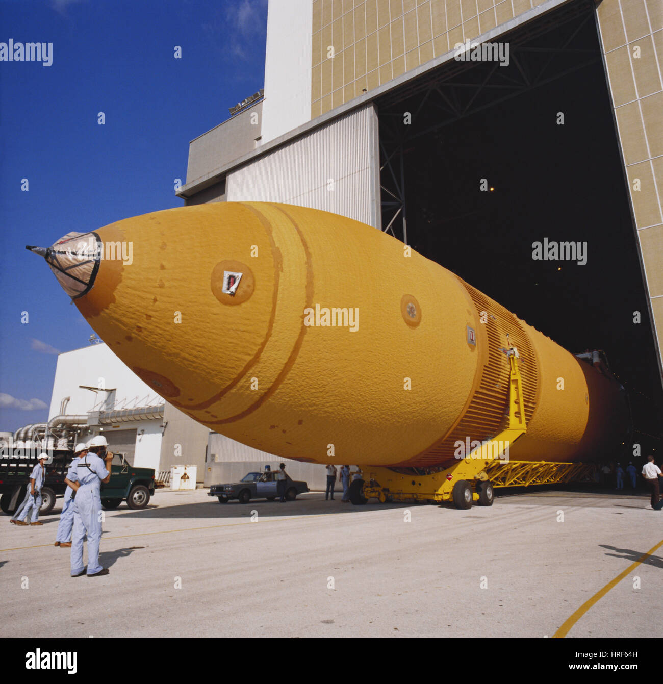 Space Shuttle External Tank, 1981 Stock Photo - Alamy