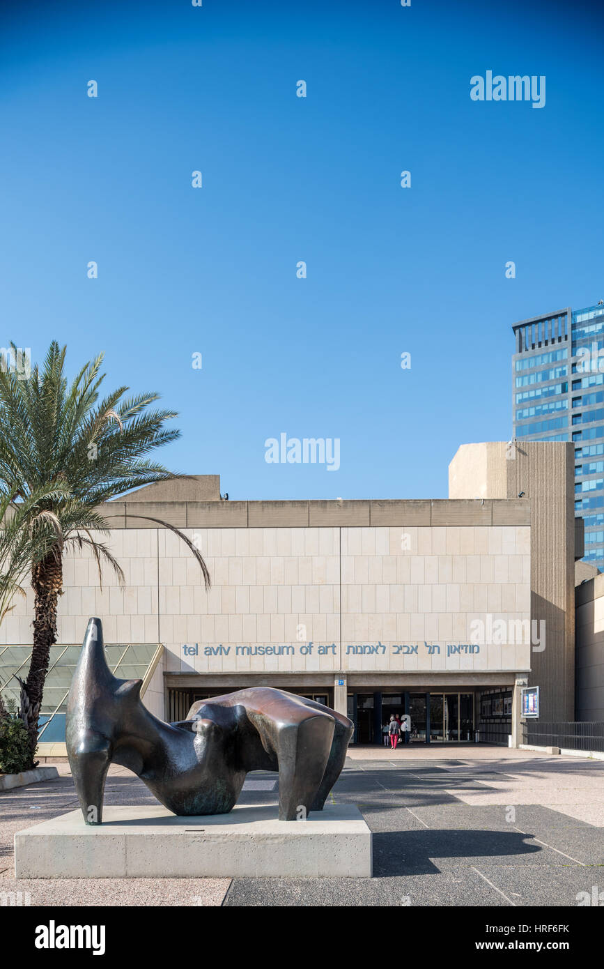 Tel Aviv museum of art, Israel Stock Photo - Alamy