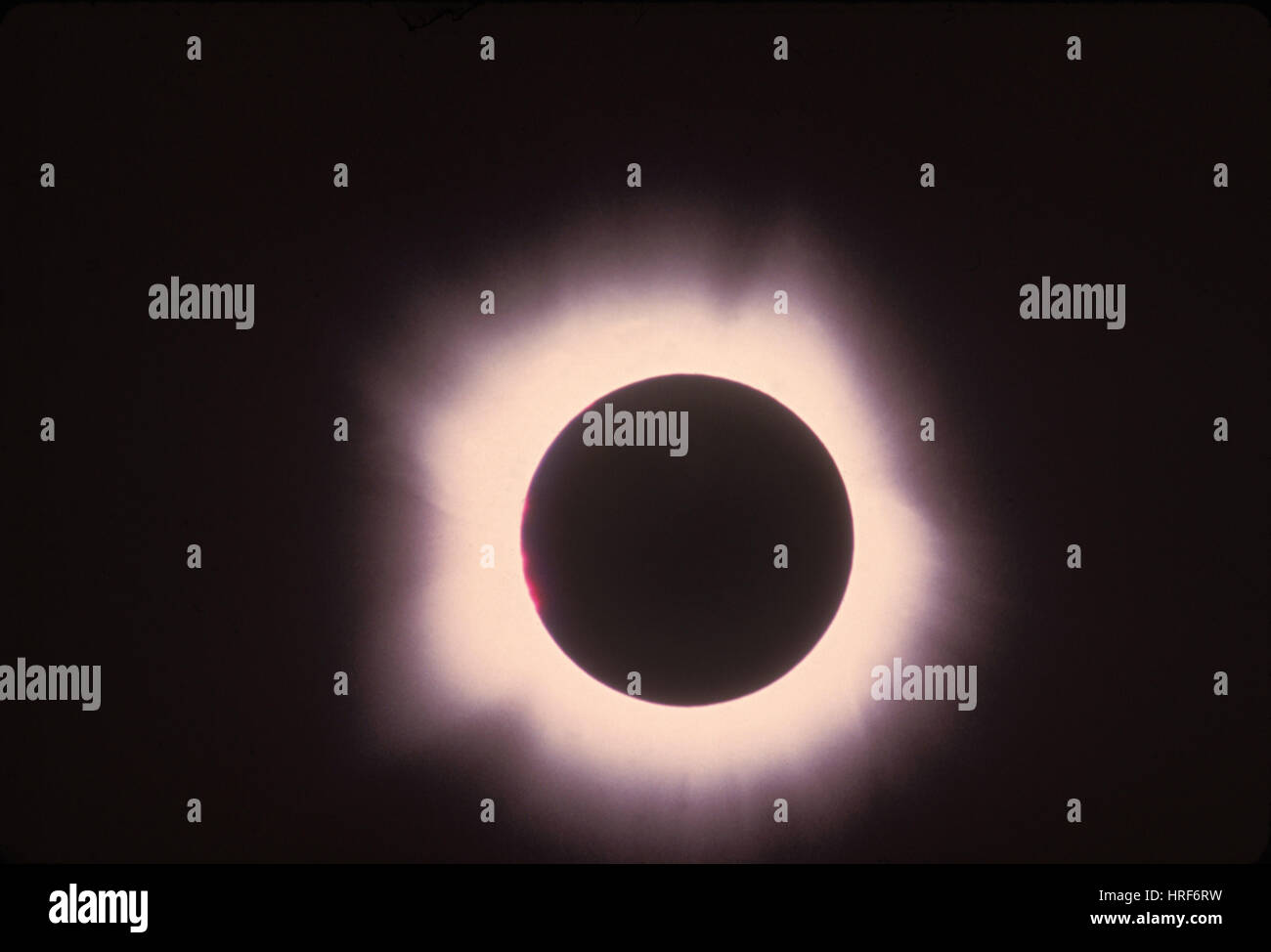 Total Solar Eclipse with Corona Stock Photo - Alamy