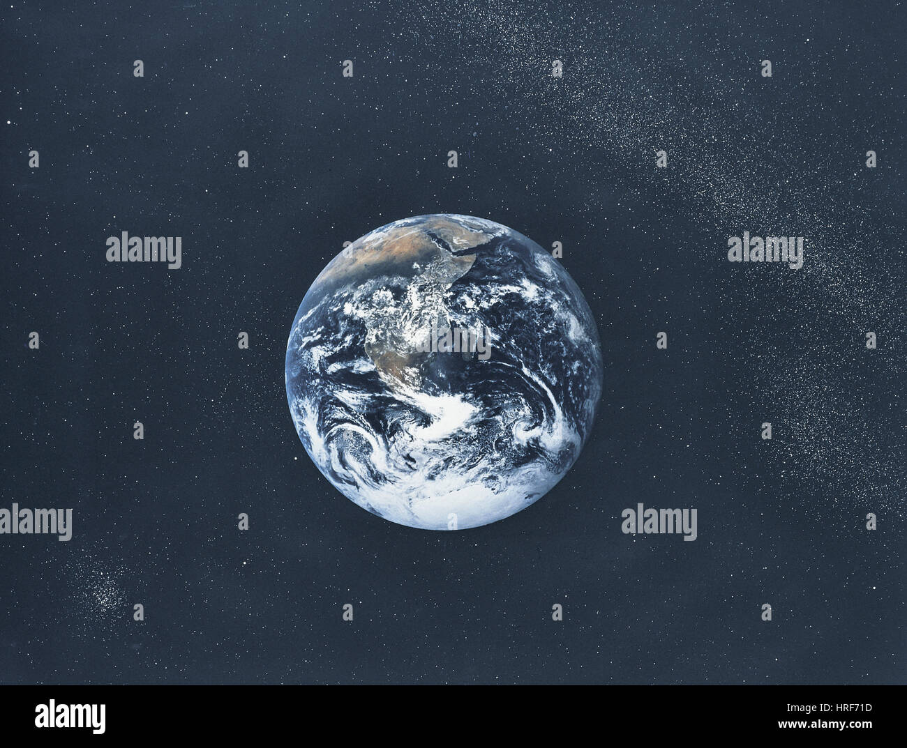 Apollo 17, Earth from Space, 1972 Stock Photo - Alamy