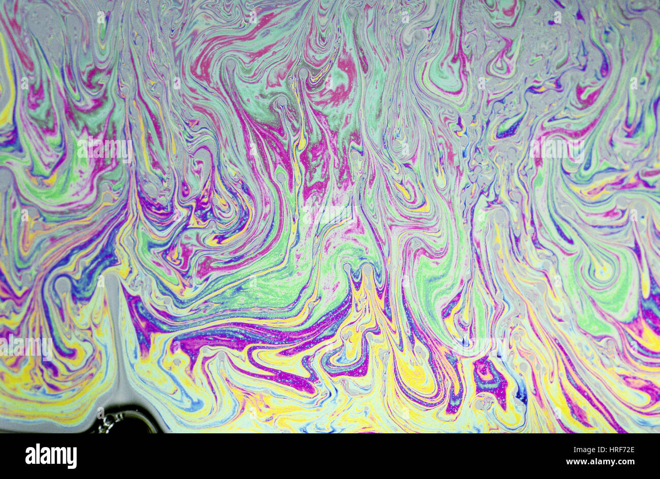 Soap film interference pattern hi-res stock photography and images - Alamy