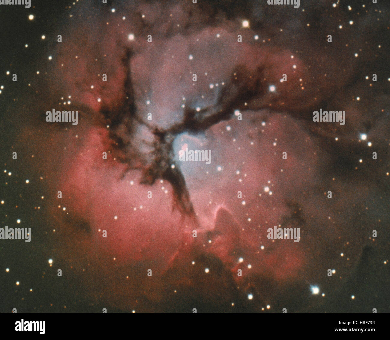 Trifid Nebula in Sagittarius Stock Photo - Alamy