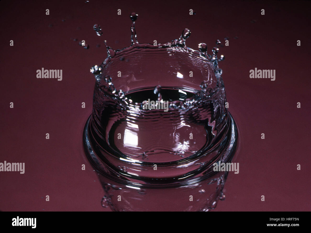 Water drop splash Stock Photo - Alamy