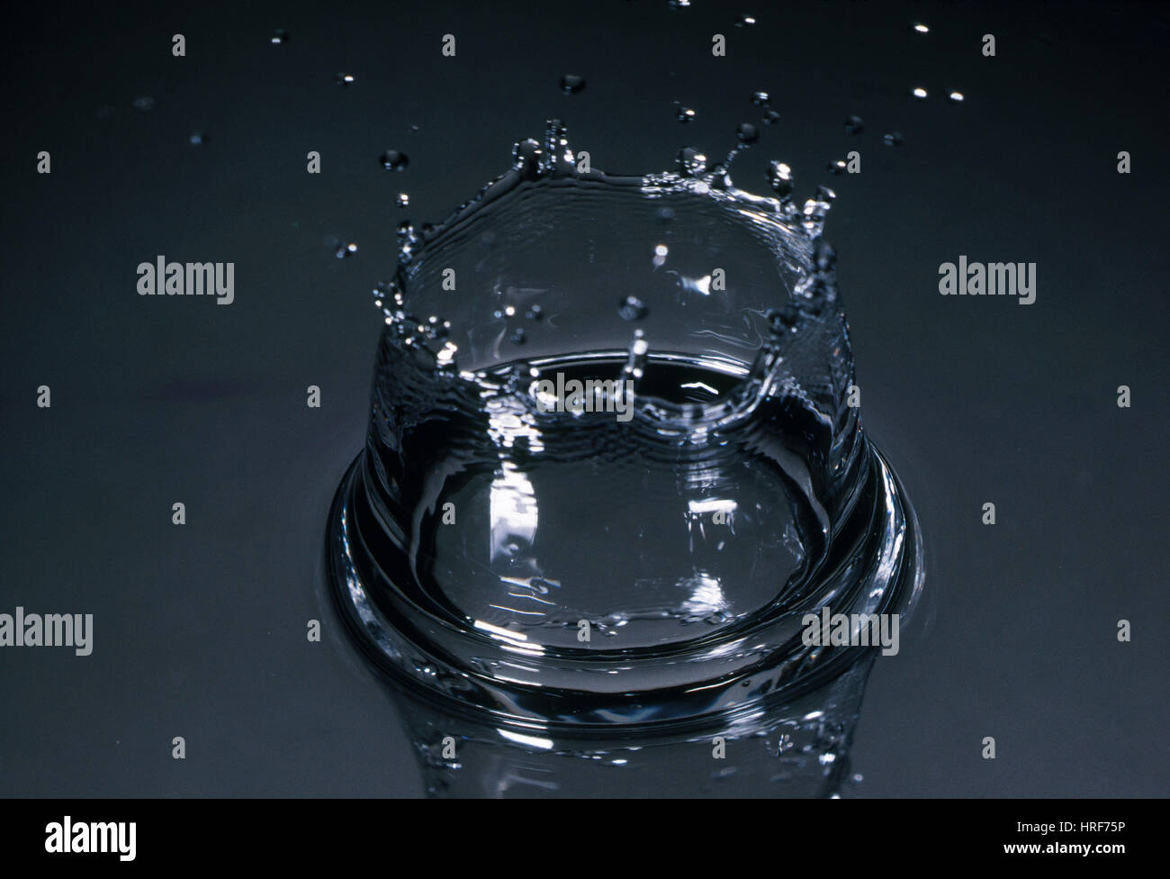 Water drop splash Stock Photo - Alamy