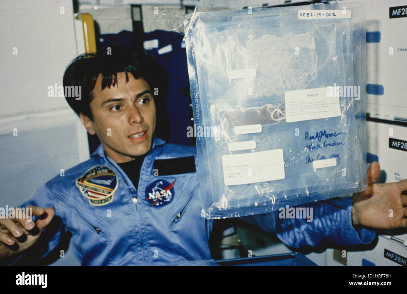 STS-61-C, Microgravity Experiment, 1986 Stock Photo - Alamy