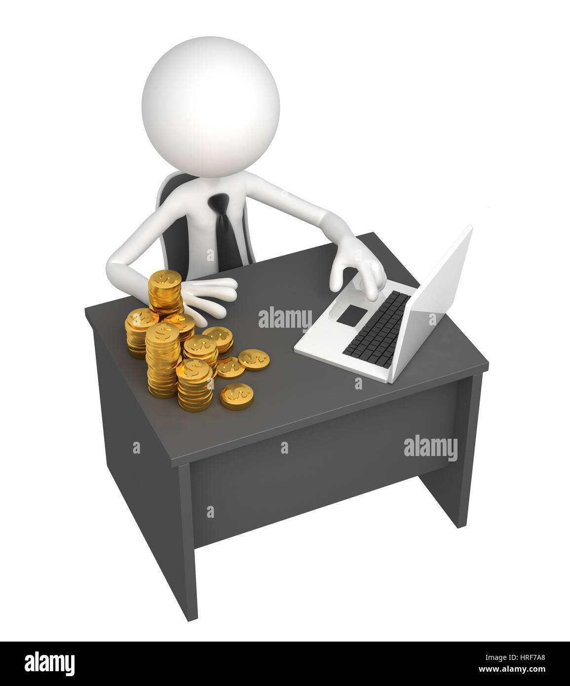 Boss office table line Cut Out Stock Images & Pictures - Alamy