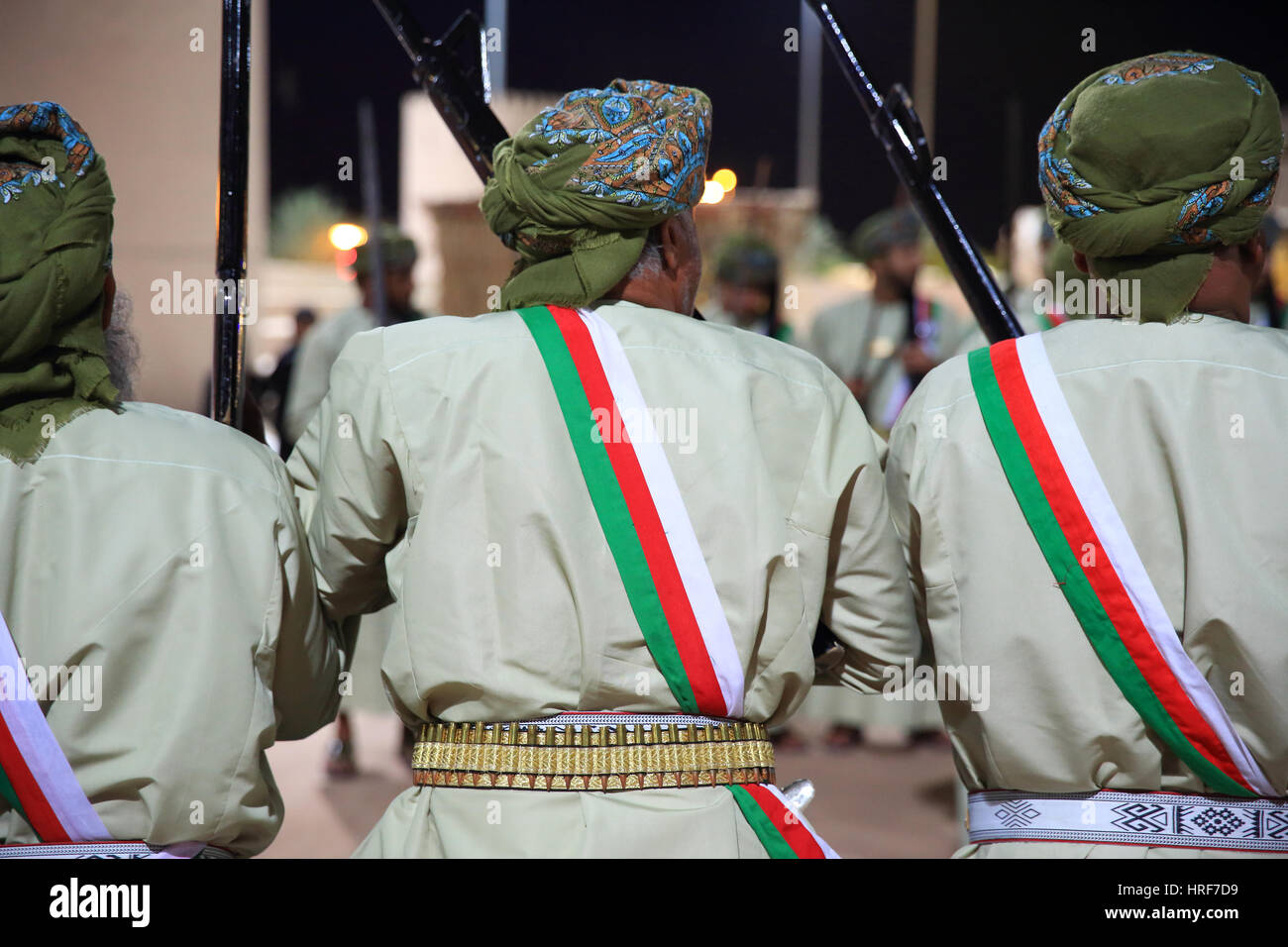 Participants at the Heritage Village, at the Muscat Festival in Amerat ...