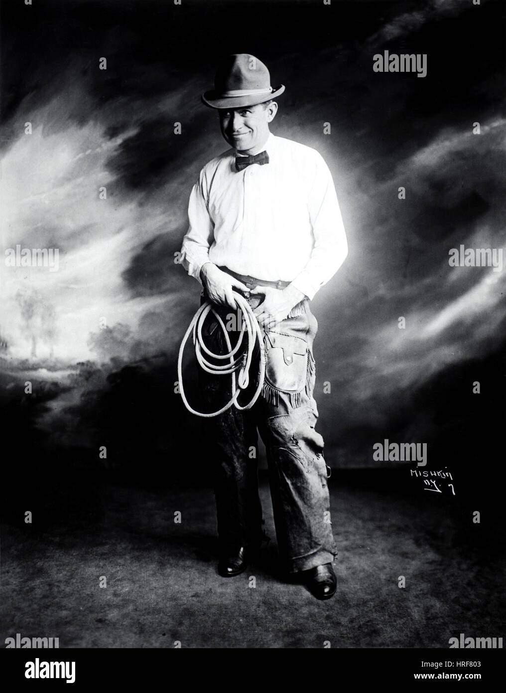 Will Rogers, American Entertainer and Humorist Stock Photo - Alamy