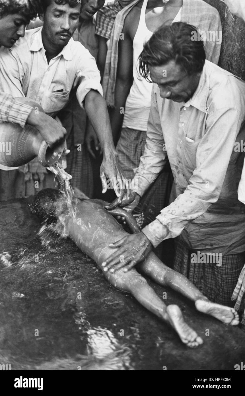 Cremation funeral Black and White Stock Photos & Images - Alamy