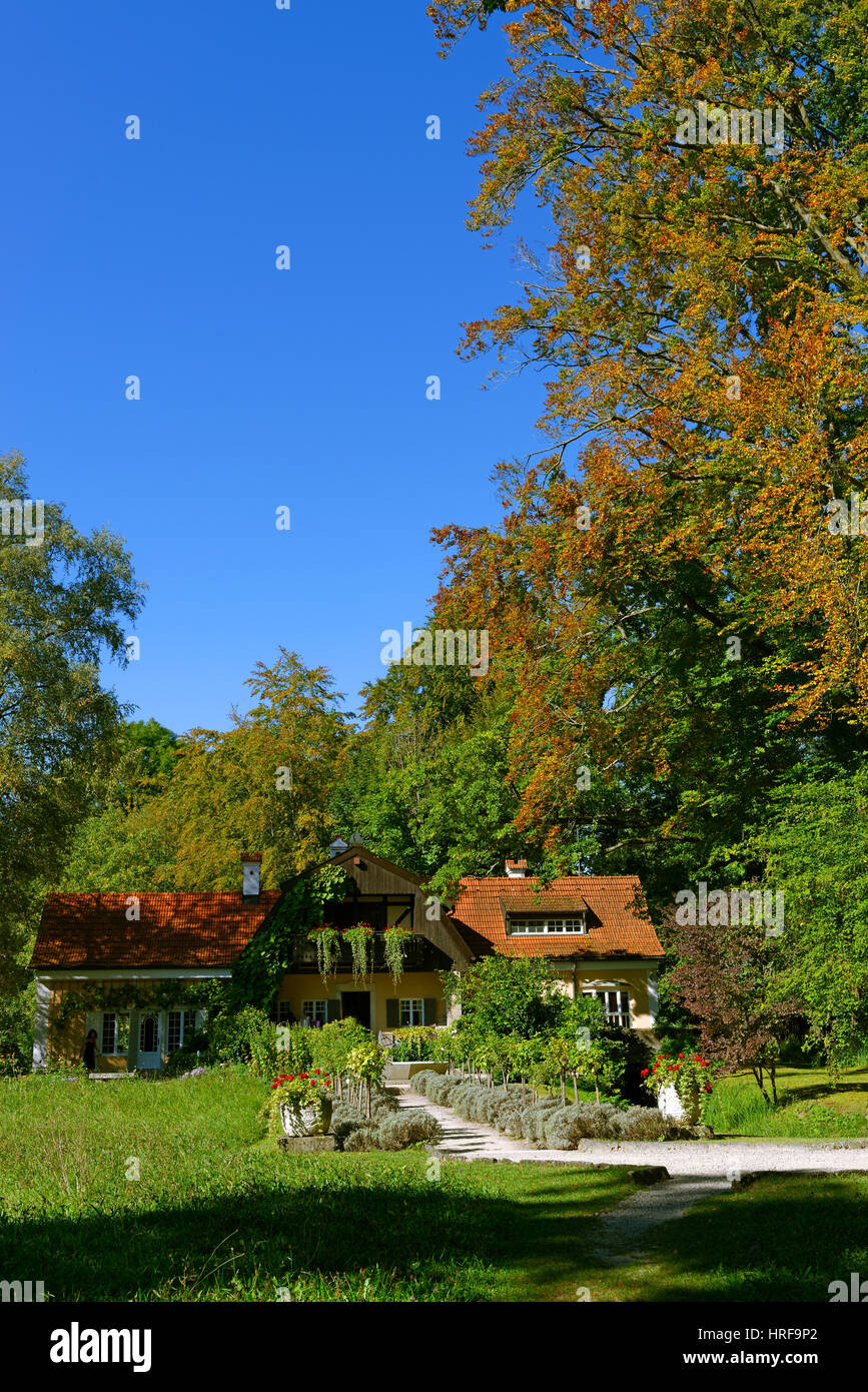 Künstlerhaus Gasteiger, Utting, Fuenfseenland, Upper Bavaria, Bavaria ...