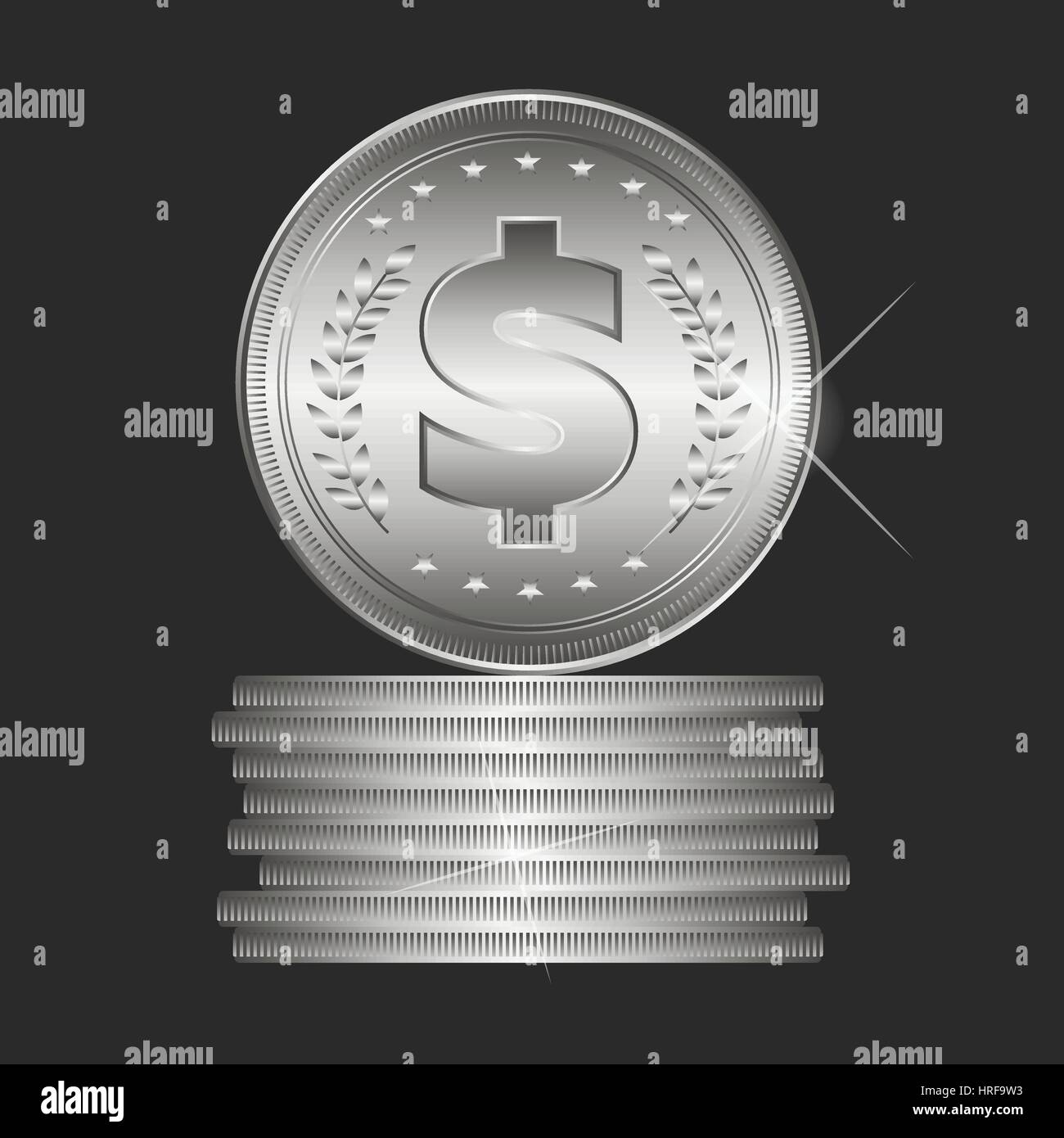 Coin silver hi-res stock photography and images - Alamy