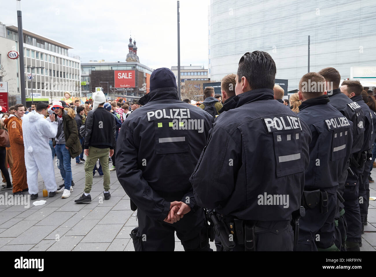 Procession officers hi-res stock photography and images - Alamy
