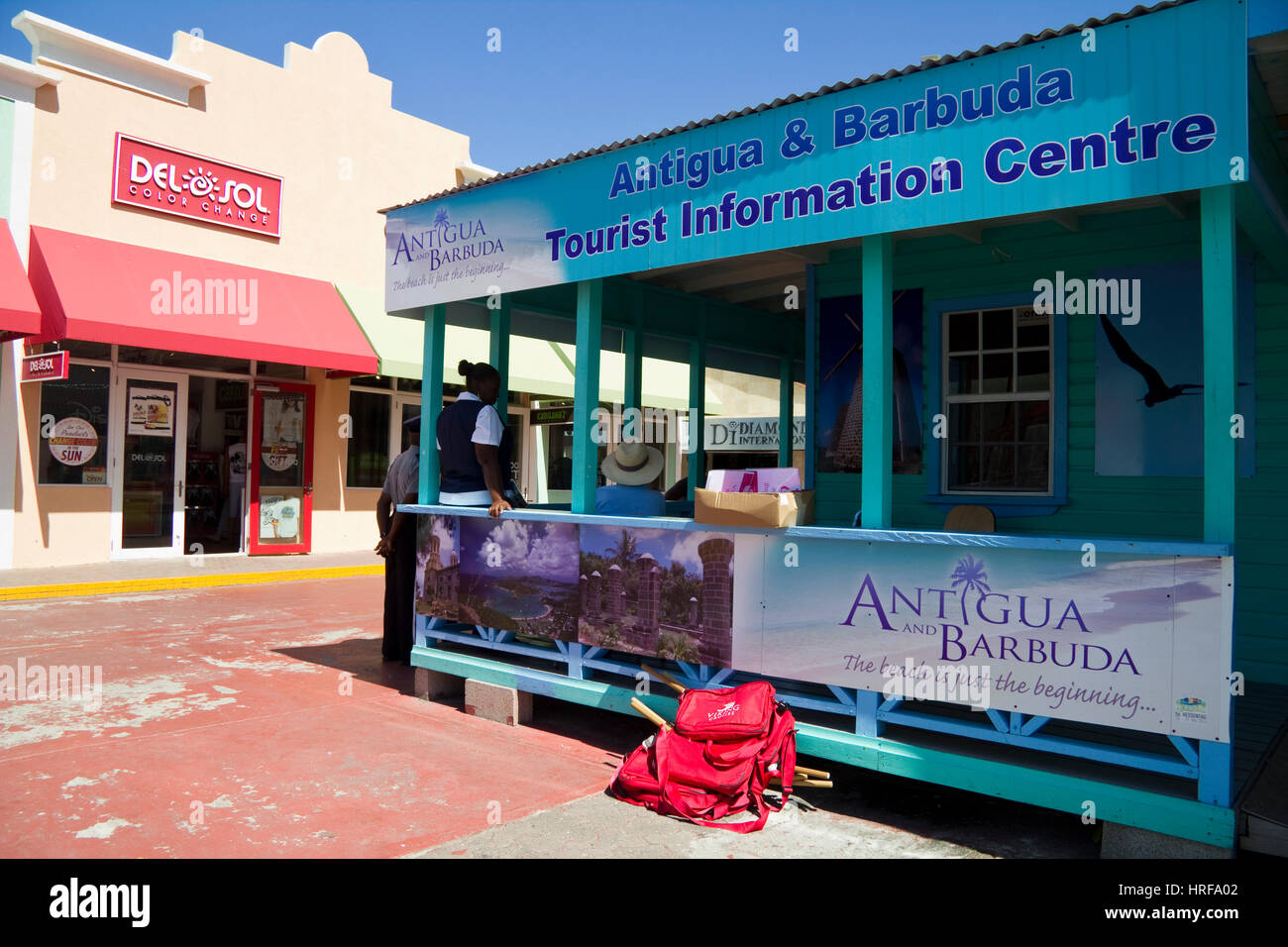 Antigua colors hi-res stock photography and images - Alamy