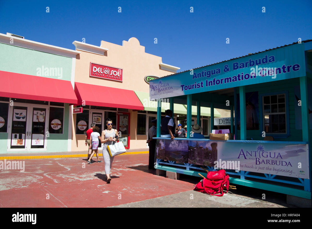 Antigua colors hi-res stock photography and images - Alamy