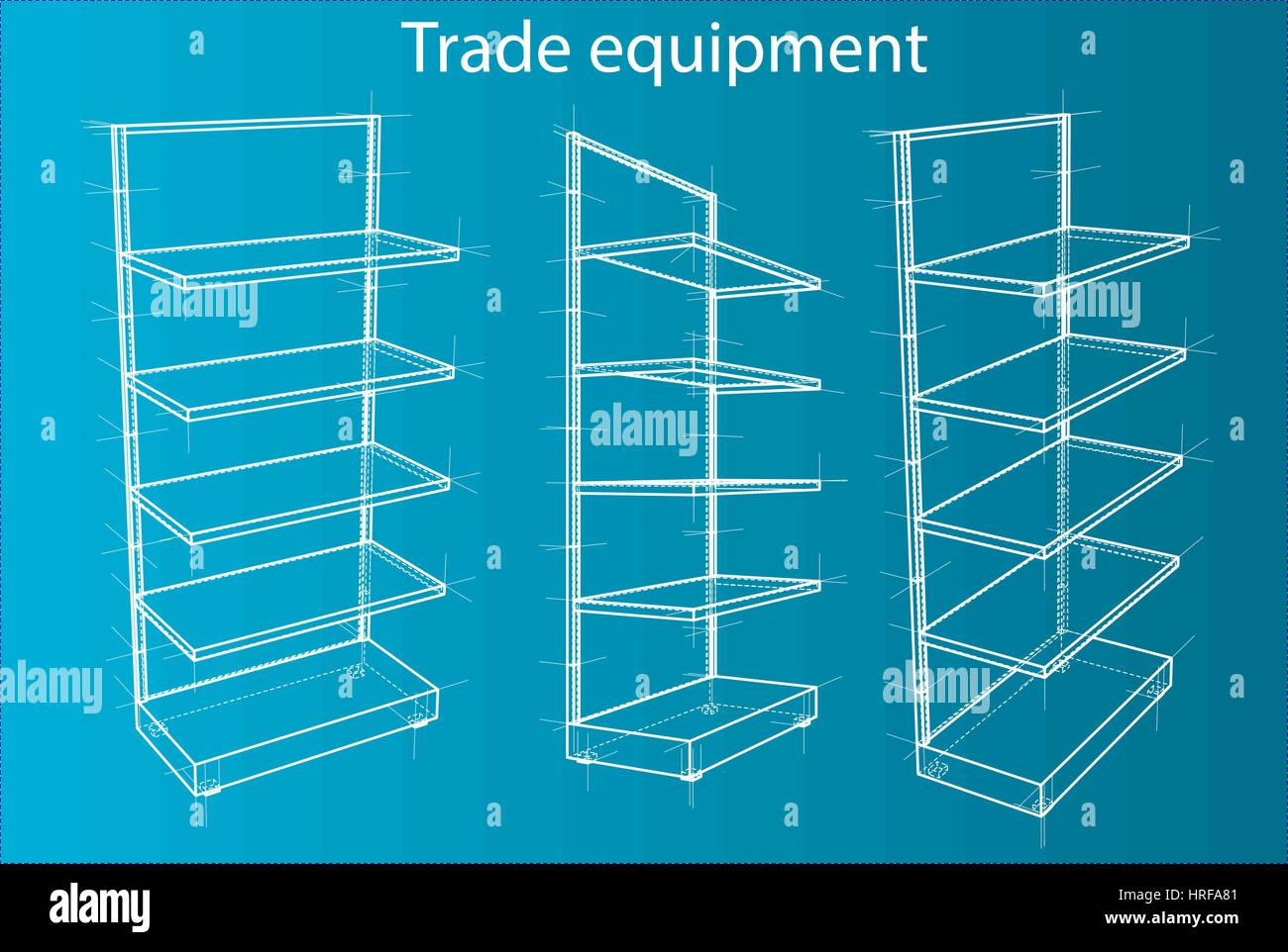 Retail display concept Stock Vector Images - Alamy