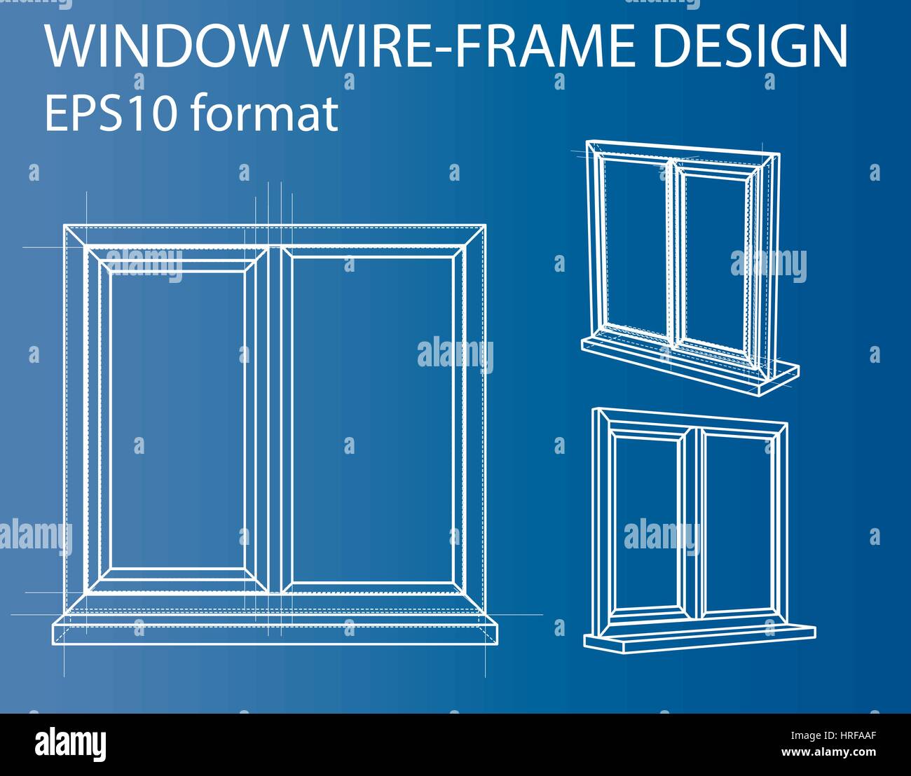 Design and manufacture of windows. Vector Stock Vector Image & Art - Alamy