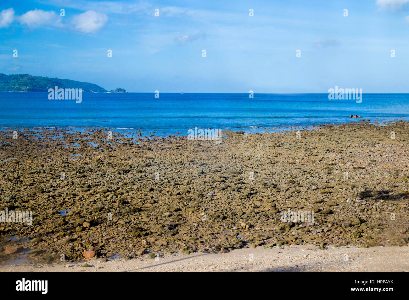 Ebb tide sea Stock Photo - Alamy