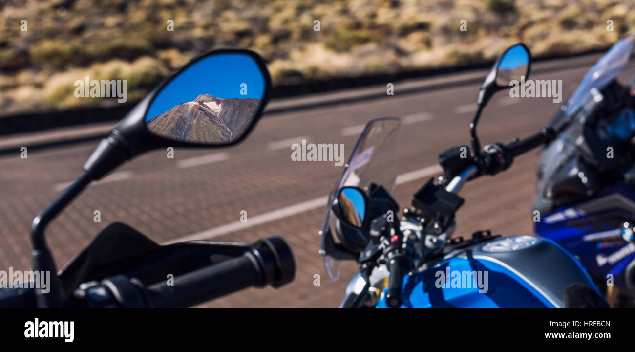 Rear mirror motorcycle hi-res stock photography and images - Alamy