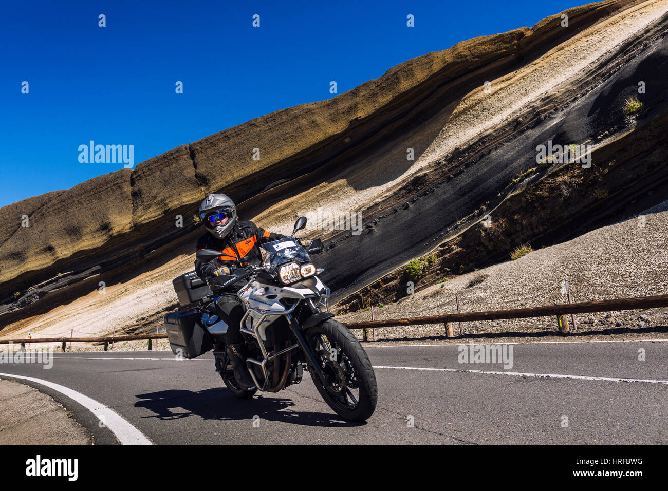 Cornering motorcycle road hi-res stock photography and images - Alamy
