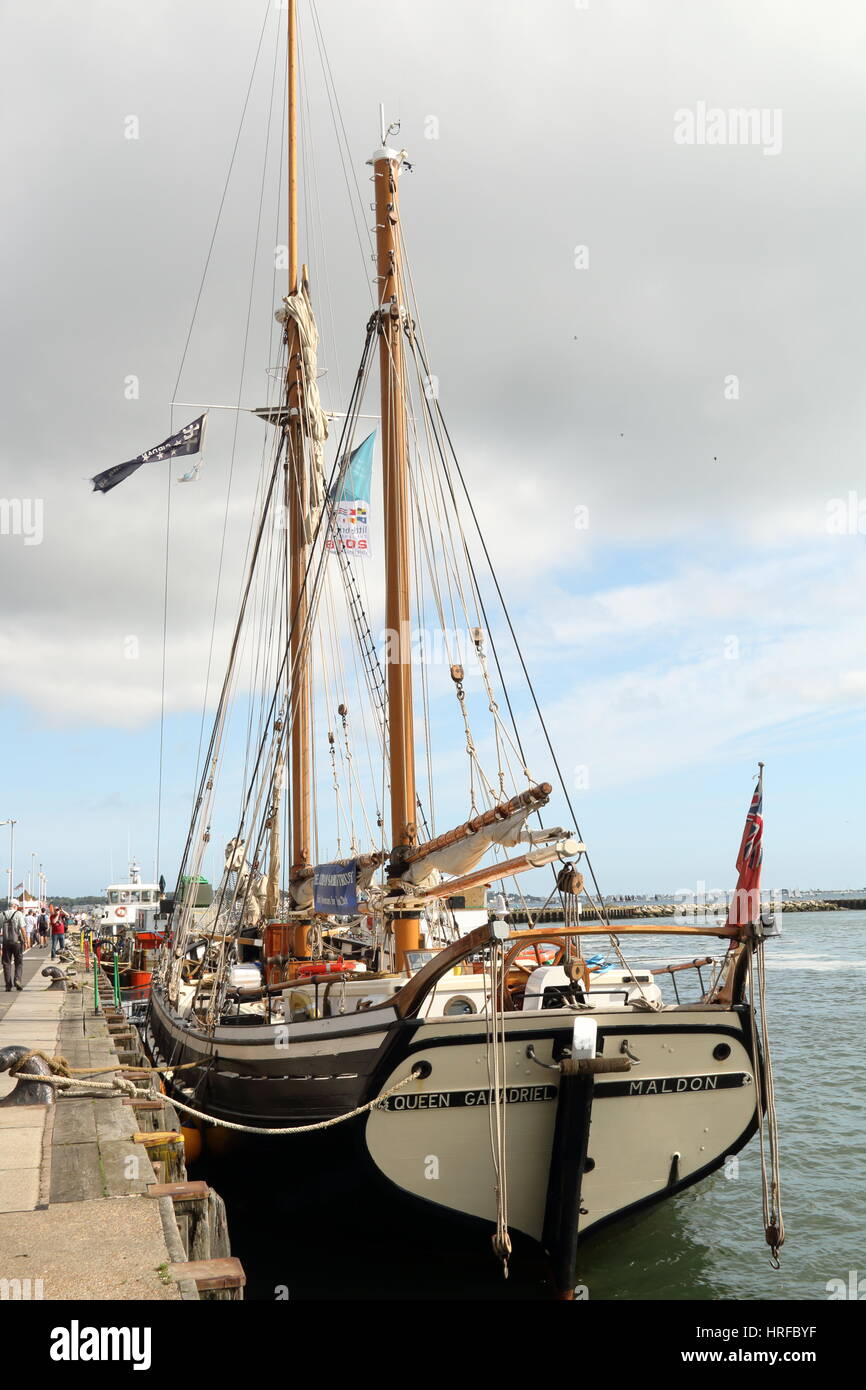 The Queen Galadriel,Poole,Dorset,UK Stock Photo - Alamy