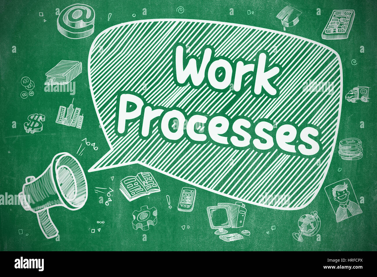 Cartoon process control hi-res stock photography and images - Alamy