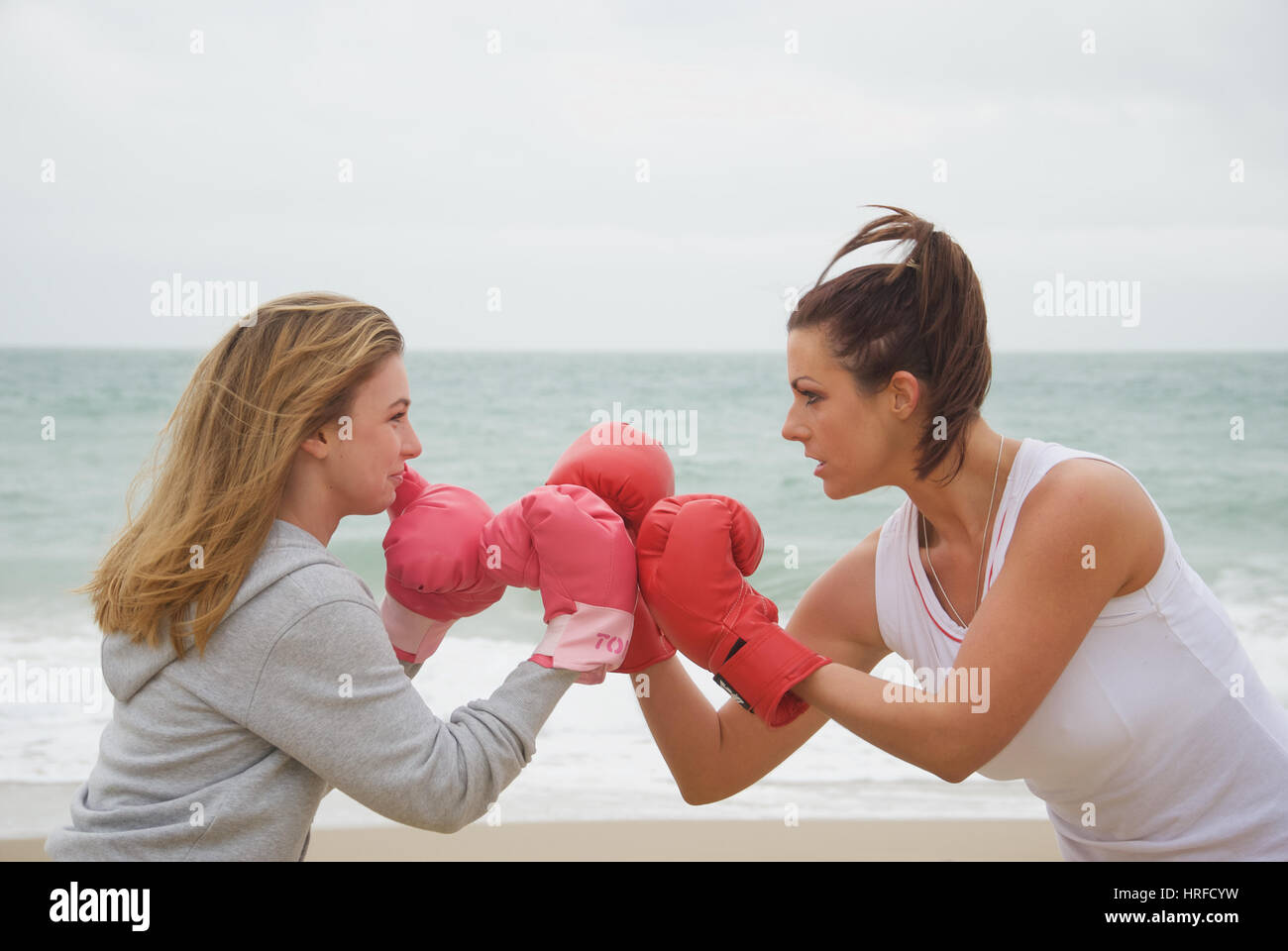 Boxing On The Beach High Resolution Stock Photography and Images - Alamy