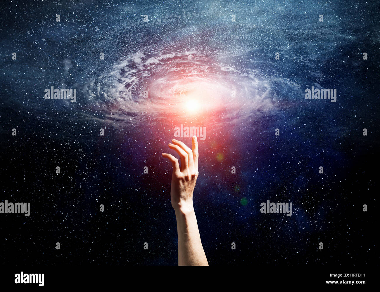 Hands touching star hi-res stock photography and images - Alamy