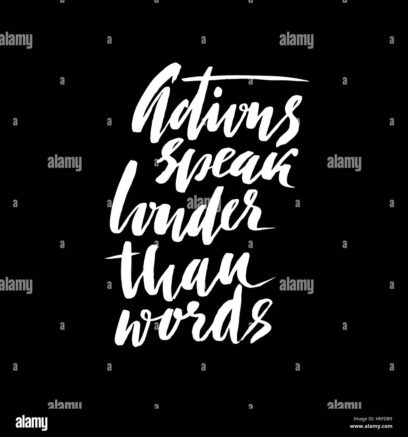 Hand drawn vector lettering. Motivating modern calligraphy. Inspiring ...