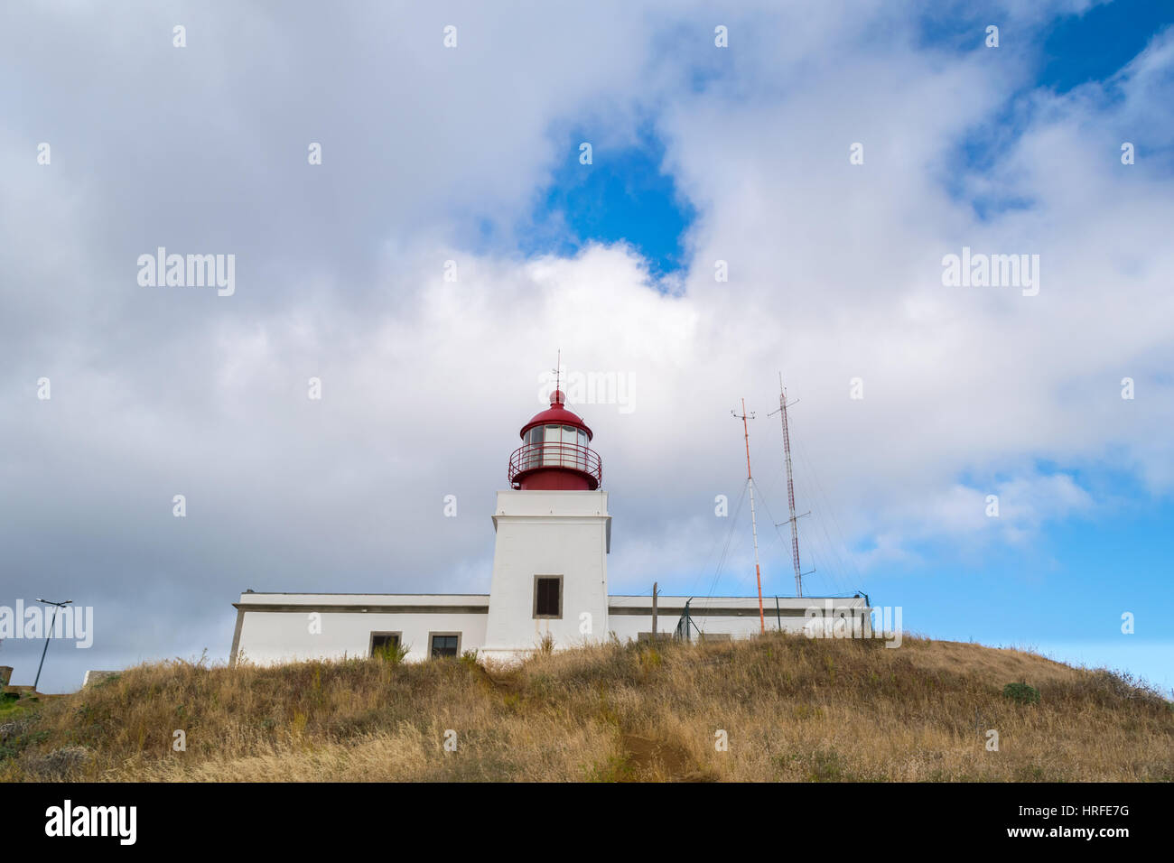 Lighthouse in Ponta do Pargo, Madeira, Portugal, Europe Stock Photo - Alamy