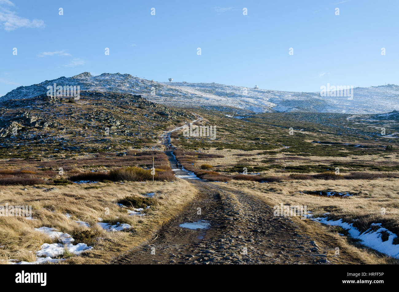Cherni Vrah peak at Vitosha national park, Bulgaria Stock Photo - Alamy