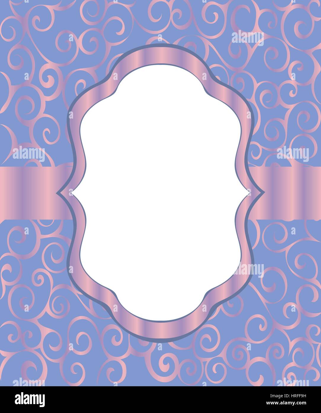 Vintage frame background invitation ornament Stock Vector Image & Art ...