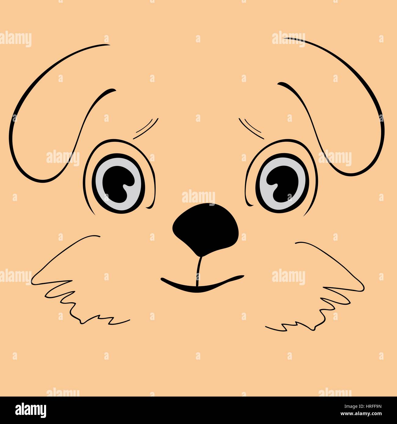 Cartoon Puppy Dog Eyes