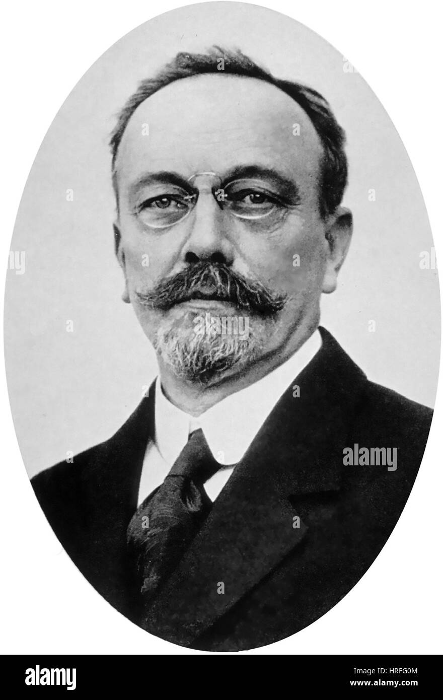 JOHANNES FIBIGER (1867-1928) Danish physician about 1927 Stock Photo ...