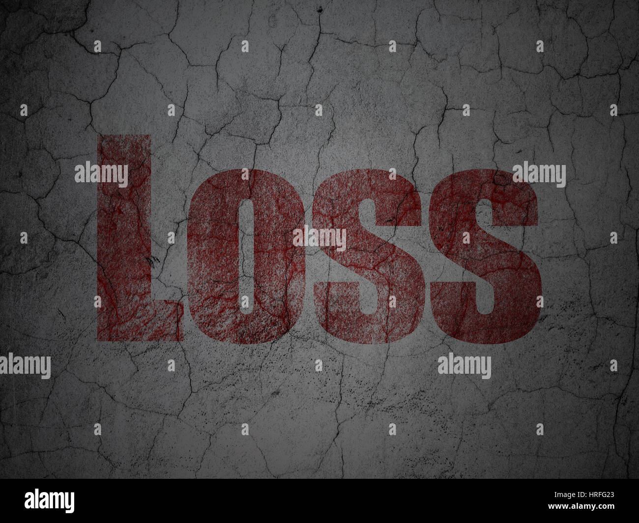 Financial loss illustration old hi-res stock photography and images - Alamy
