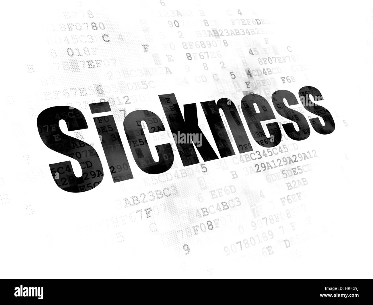 Health concept: Sickness on Digital background Stock Photo - Alamy