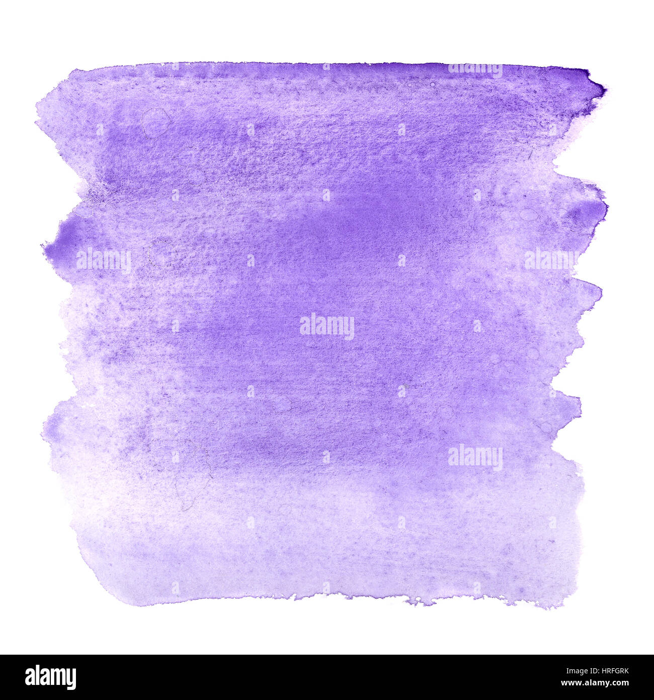 Blue violet watercolor brush strokes - abstract background Stock Photo ...