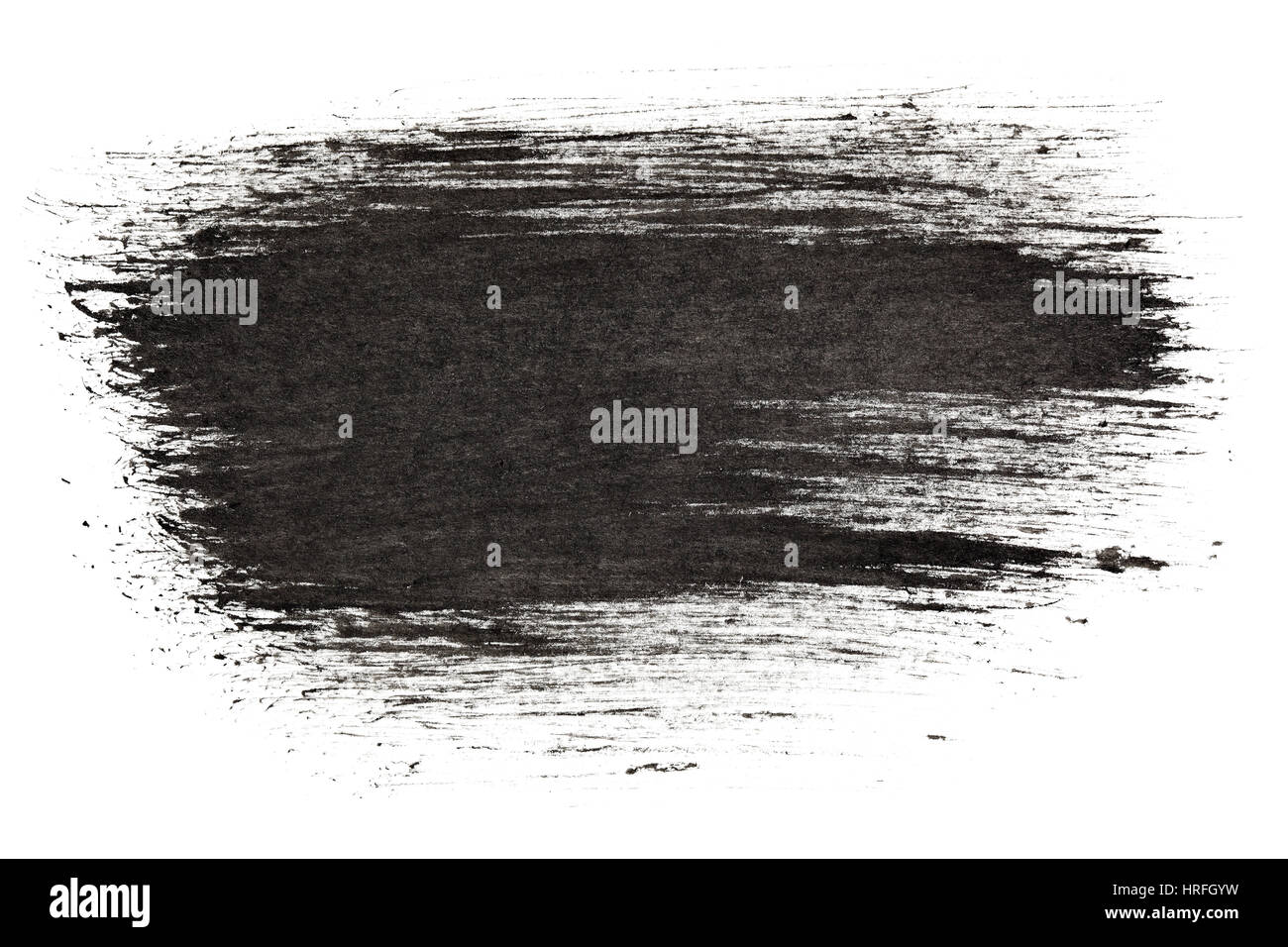Black expressive ink strokes - abstract background Stock Photo - Alamy