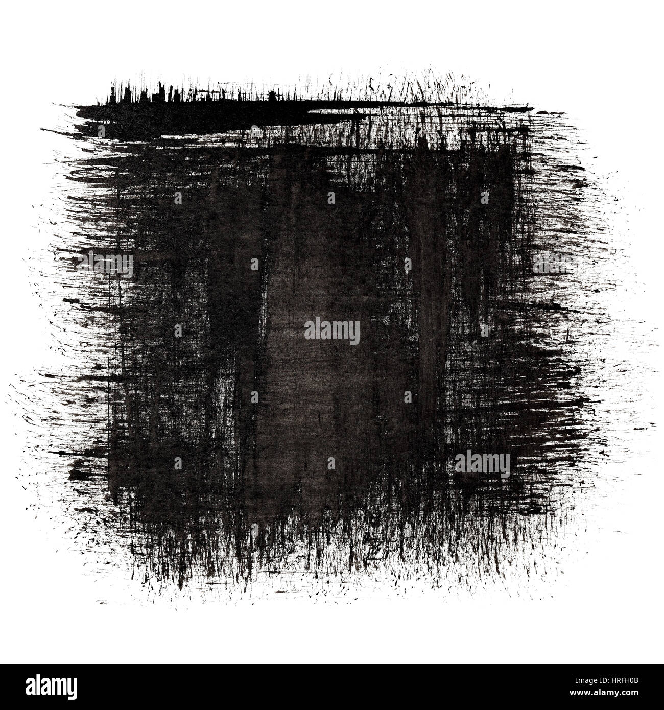 Abstract ink line drawing Cut Out Stock Images & Pictures - Alamy